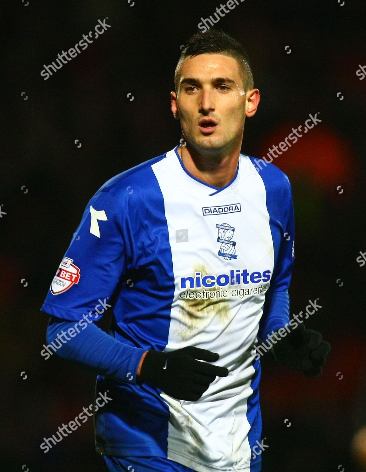 Birmingham Citys Federico Macheda Editorial Stock Photo - Stock Image ...