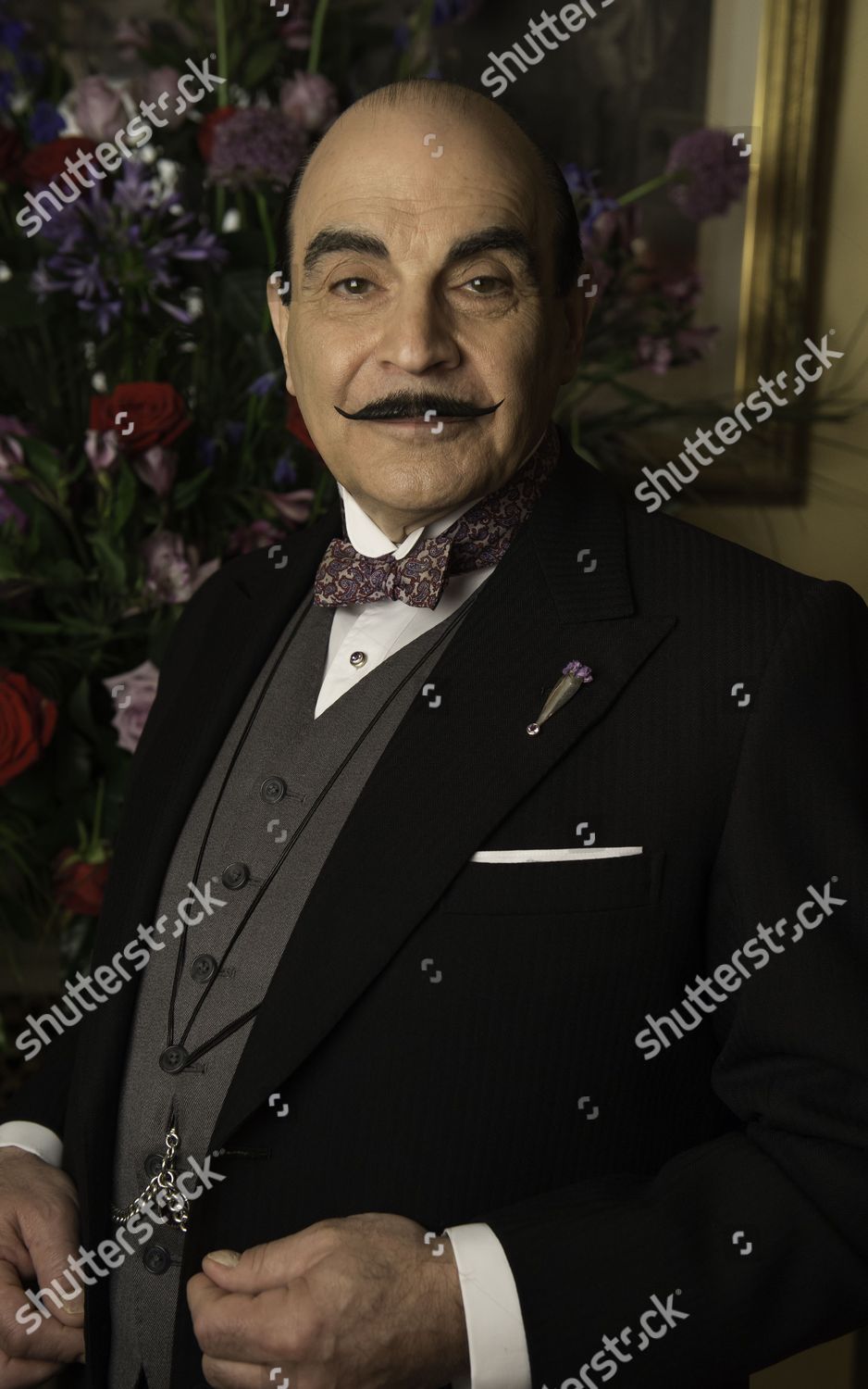 David Suchet Hercule Poirot Editorial Stock Photo - Stock Image ...