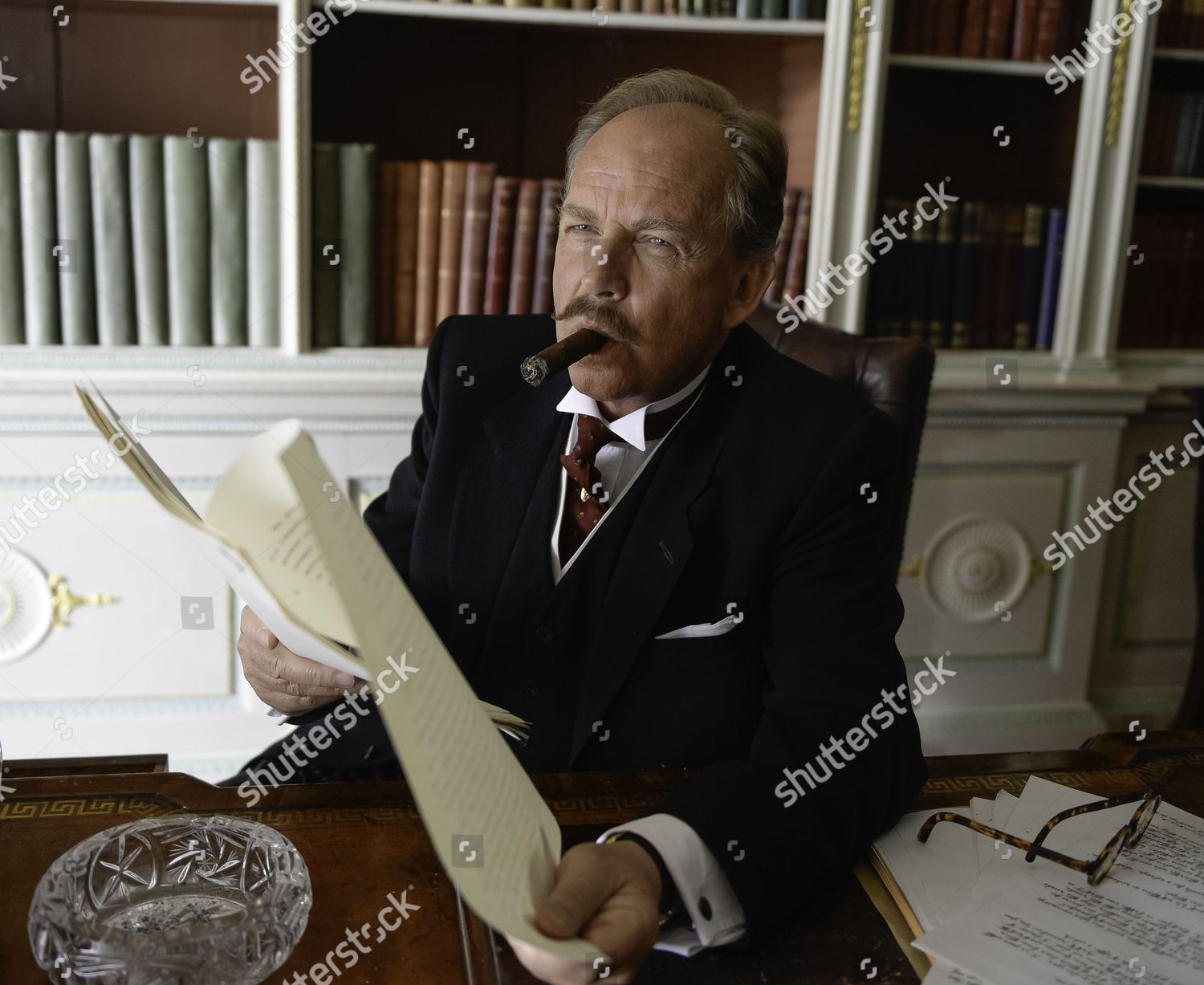 Patrick Ryecart Sir Anthony Morgan Editorial Stock Photo - Stock Image ...