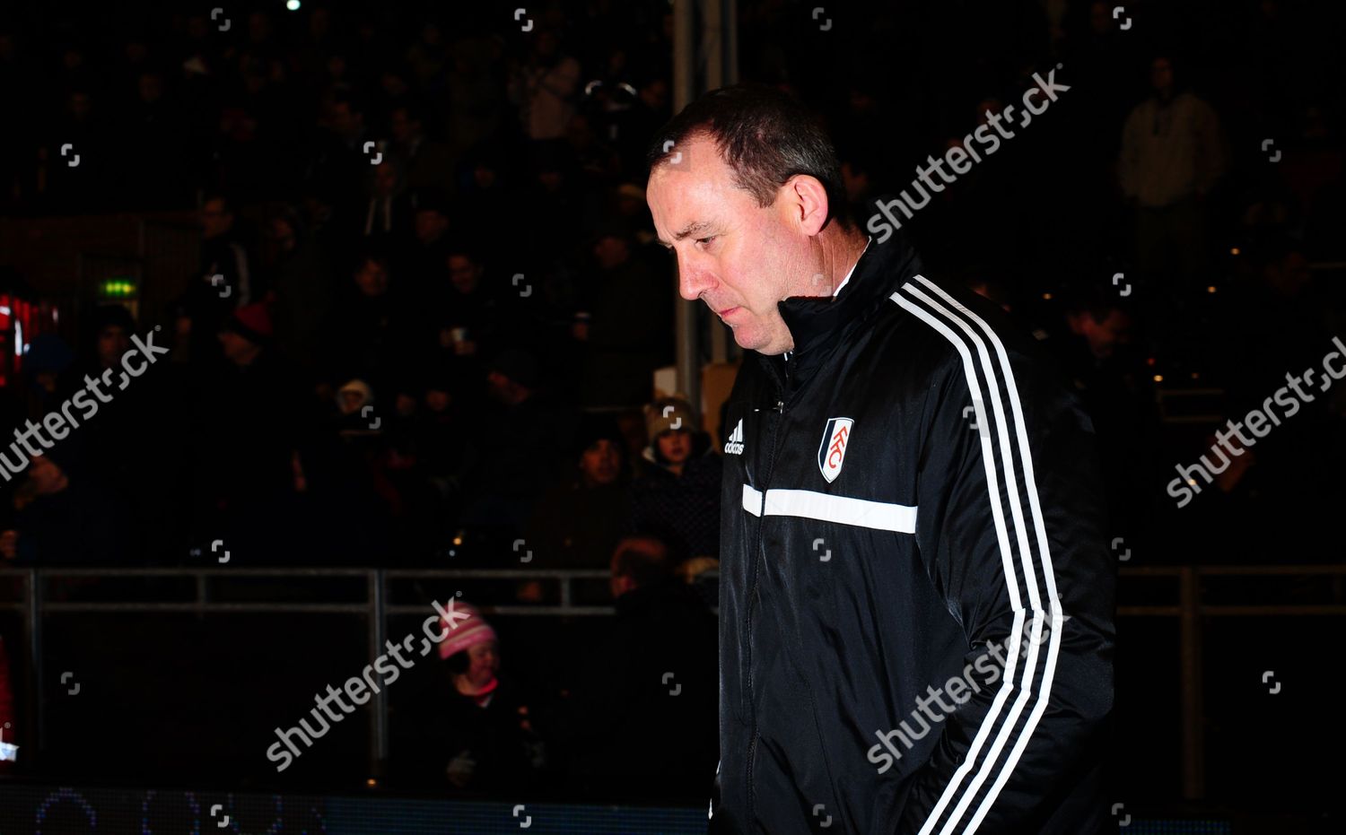 Fulham Coach Rene Meulensteen Editorial Stock Photo - Stock Image ...