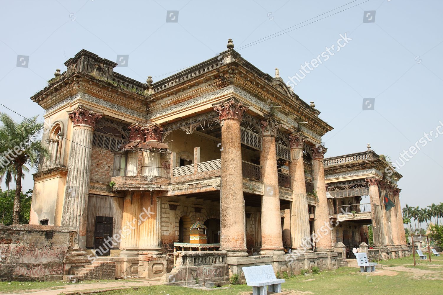 Puthia Rajbari Puthia About 18 Miles Editorial Stock Photo - Stock ...