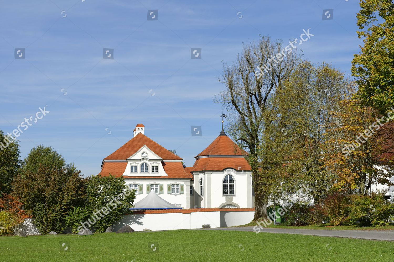 Schloss Rimpach Castle Castle Princes Waldburgzeil Editorial Stock ...