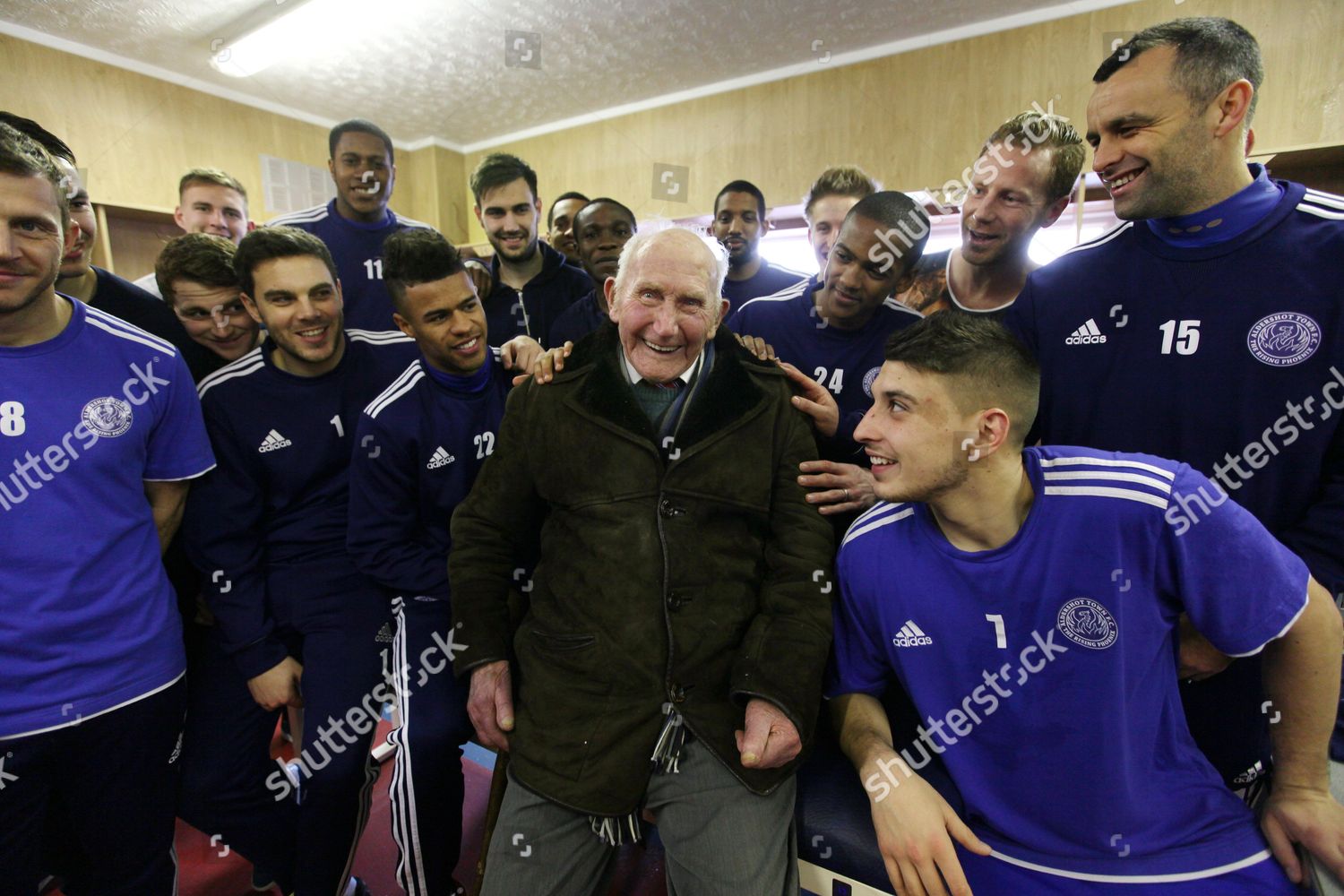 Aldershot Town Fc Fan Frank Burt Editorial Stock Photo - Stock Image ...
