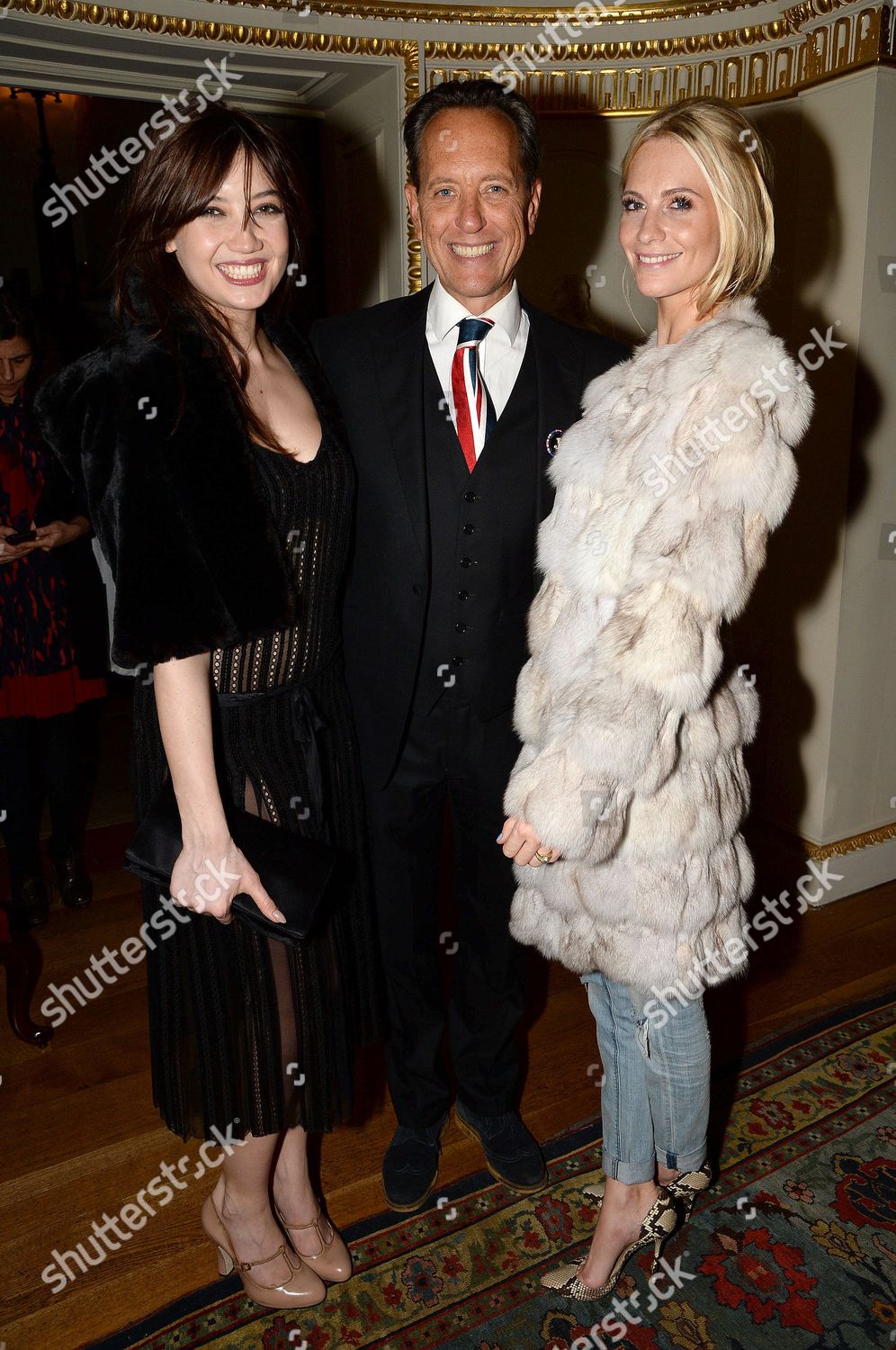 Daisy Lowe Richard E Grant Poppy Editorial Stock Photo - Stock Image ...