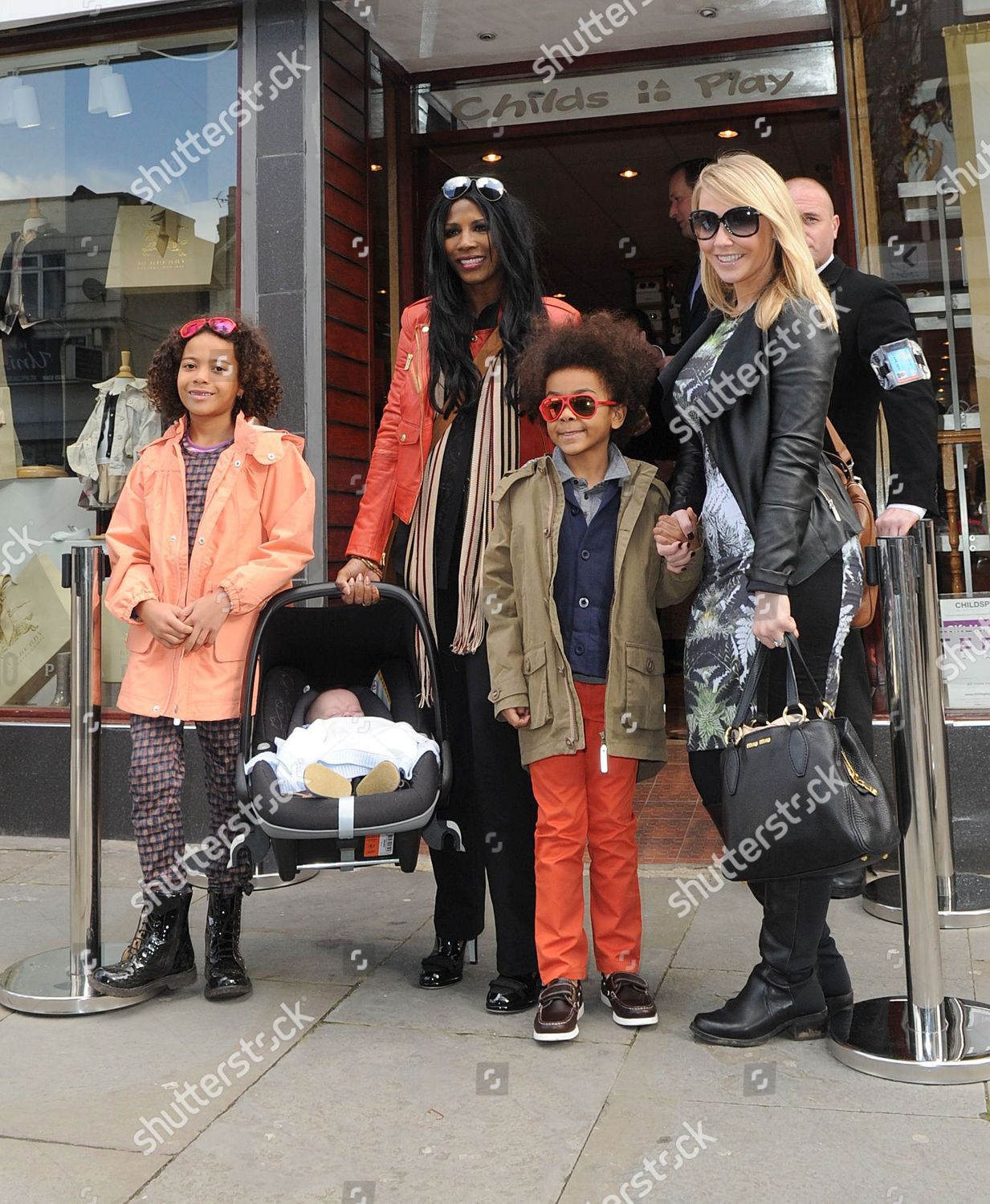 Sinitta Laura Hamilton Children Editorial Stock Photo - Stock Image ...