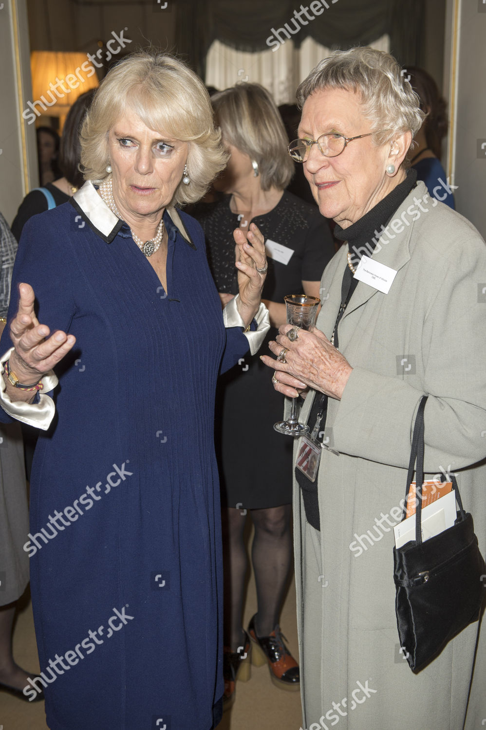 Camilla Duchess Cornwall Elspeth Baroness Howe Editorial Stock Photo ...