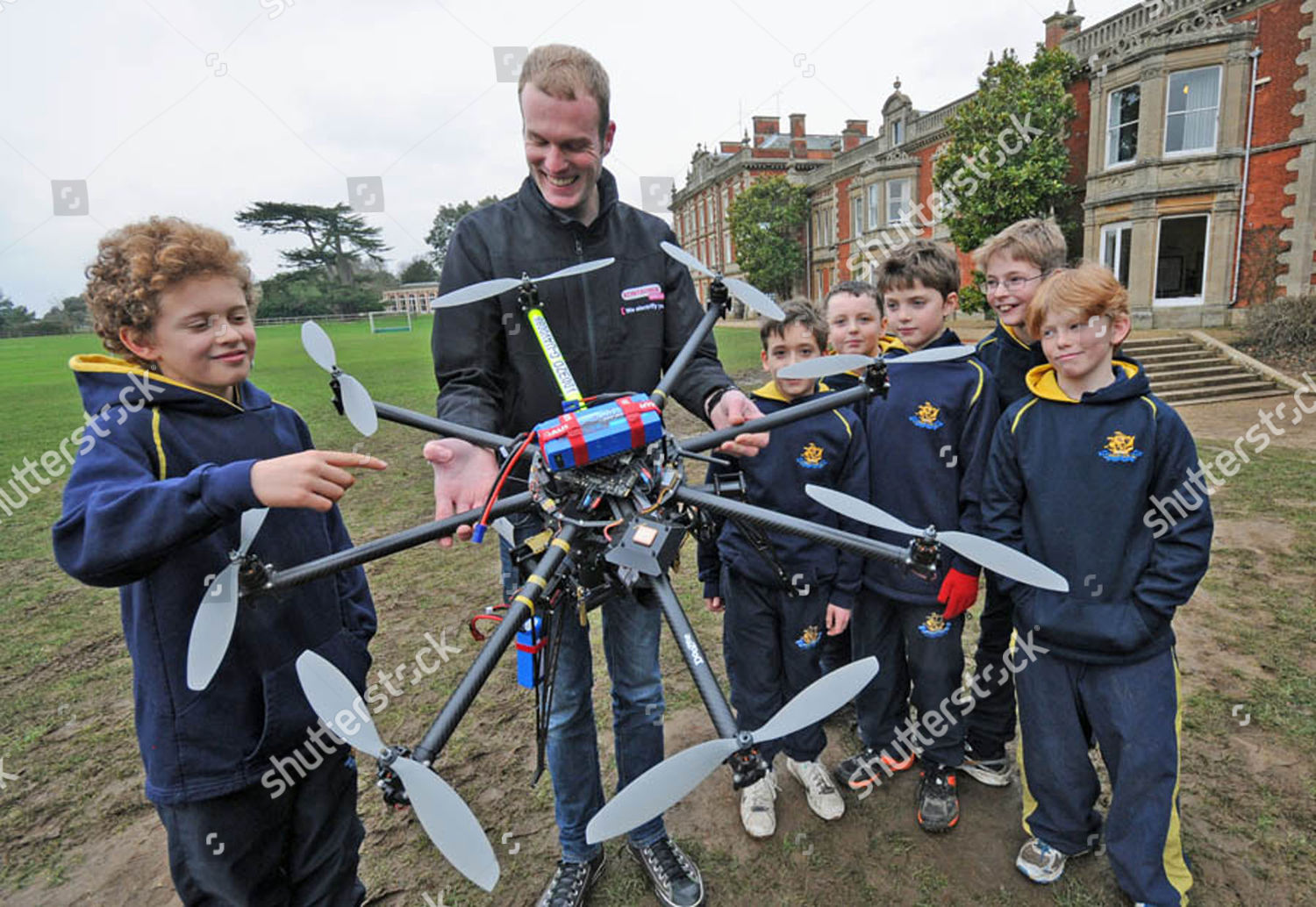 Peter Ayriss Shows Doozee Aerial Systems Editorial Stock Photo - Stock ...