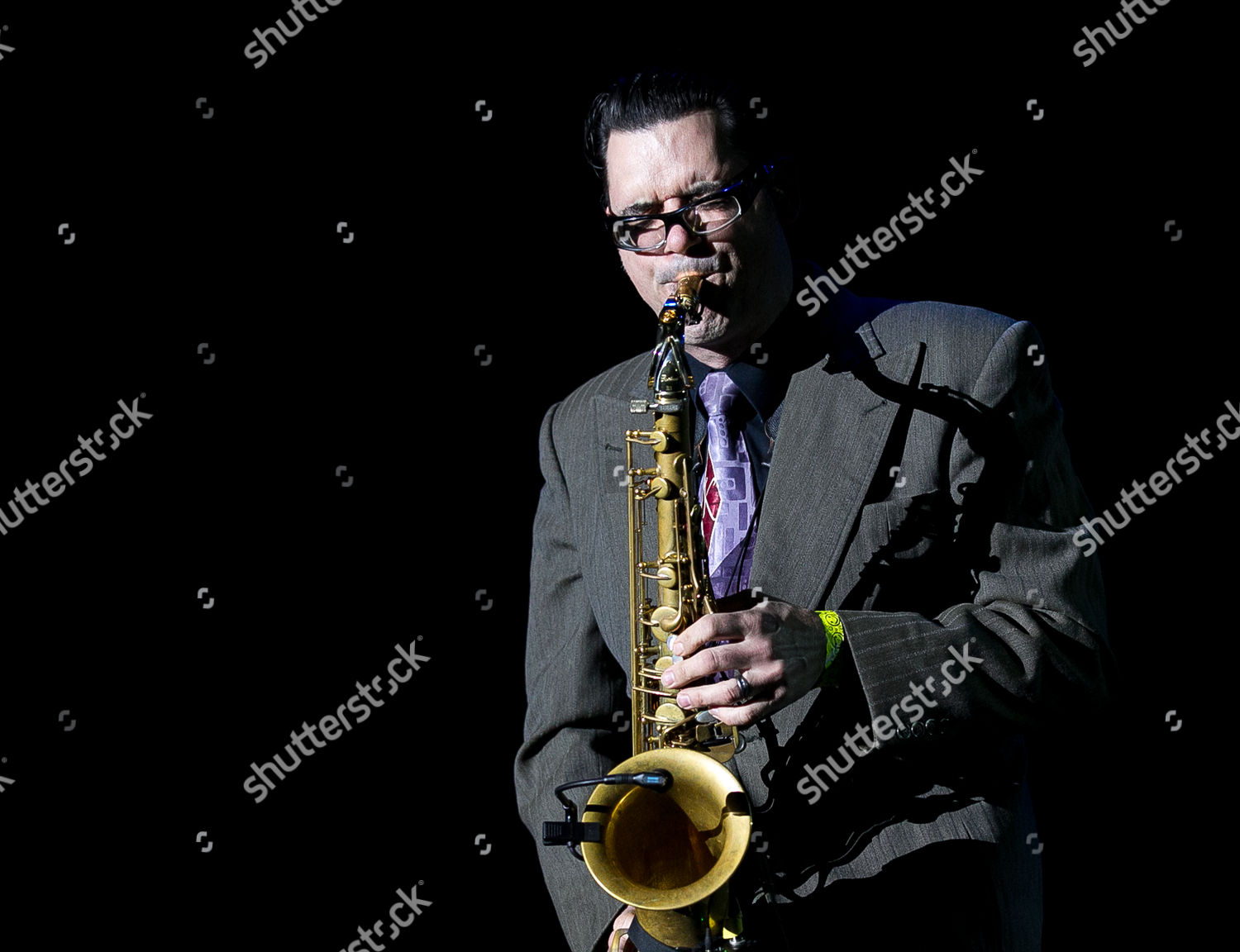 Karl Hunter Big Bad Voodoo Daddy Editorial Stock Photo - Stock Image ...