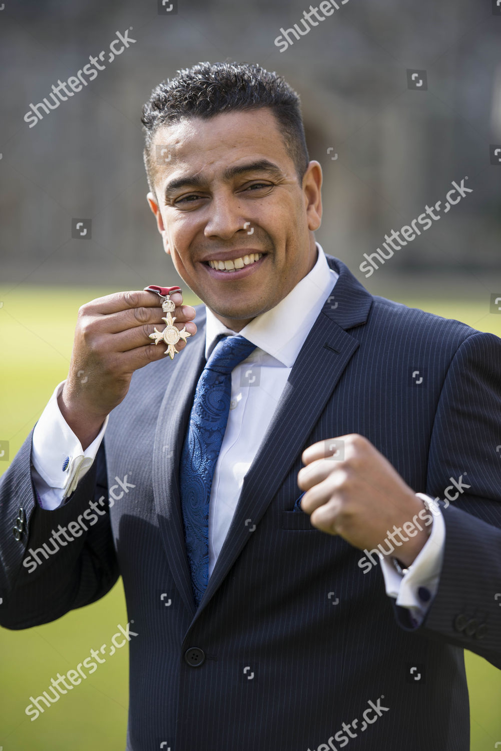 Quinton Shillingford After Receiving Obe Editorial Stock Photo - Stock ...