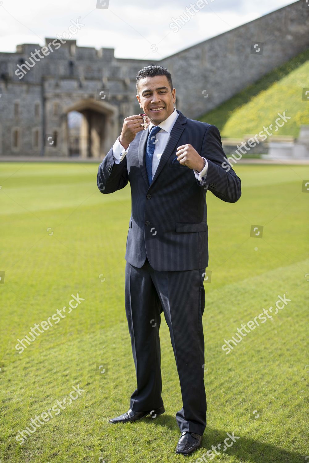 Quinton Shillingford After Receiving Obe Editorial Stock Photo - Stock ...