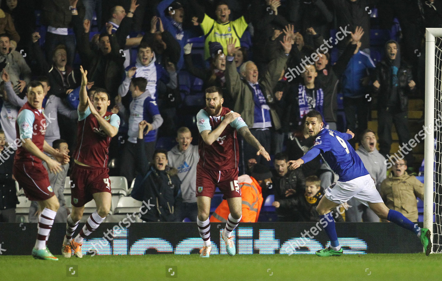 Federico Macheda Birmingham City Looks Back Editorial Stock Photo ...