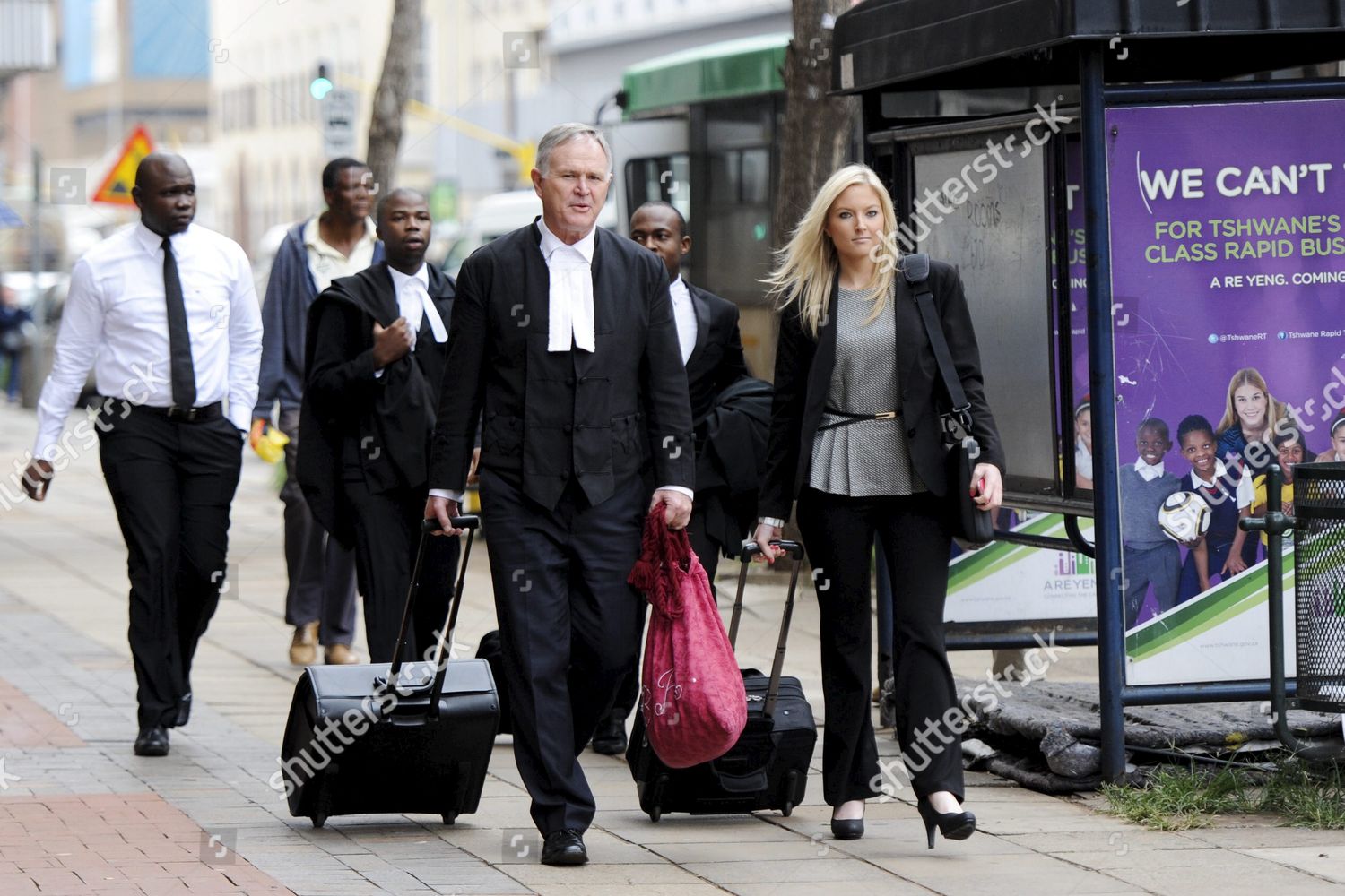 Advocates Barry Roux Roxanne Adams Arrive Editorial Stock Photo - Stock ...