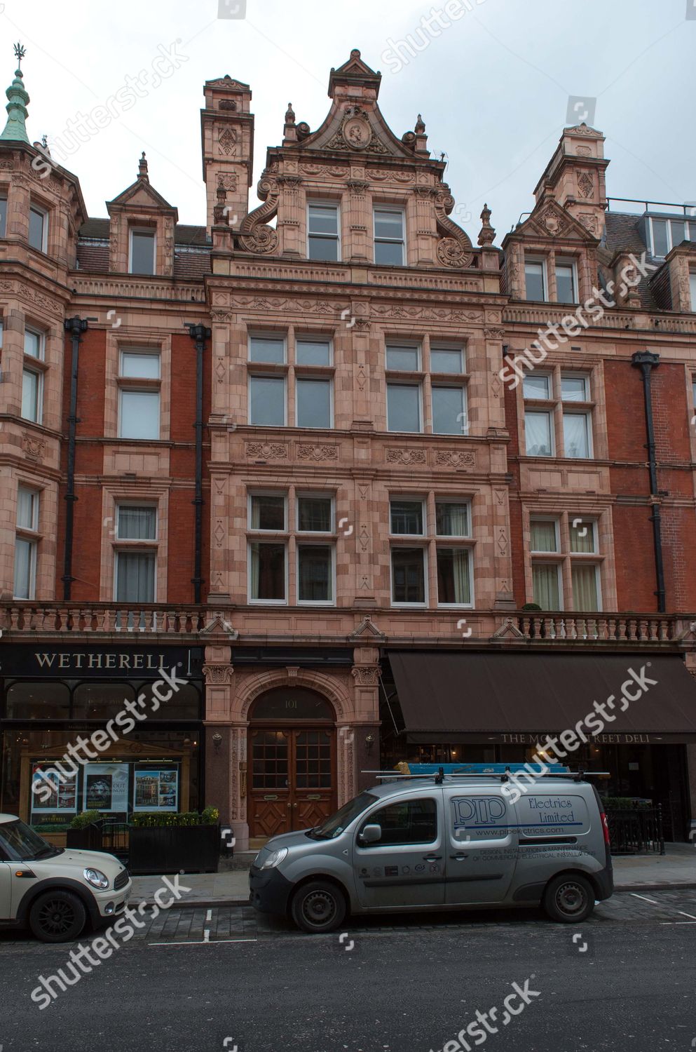 101 Mount Street Mayfair London Entrance Editorial Stock Photo - Stock ...