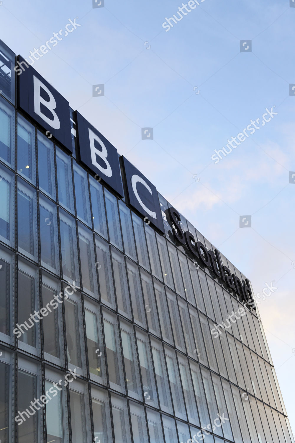 Bbc Scotland Building Pacific Quay Glasgow Editorial Stock Photo ...
