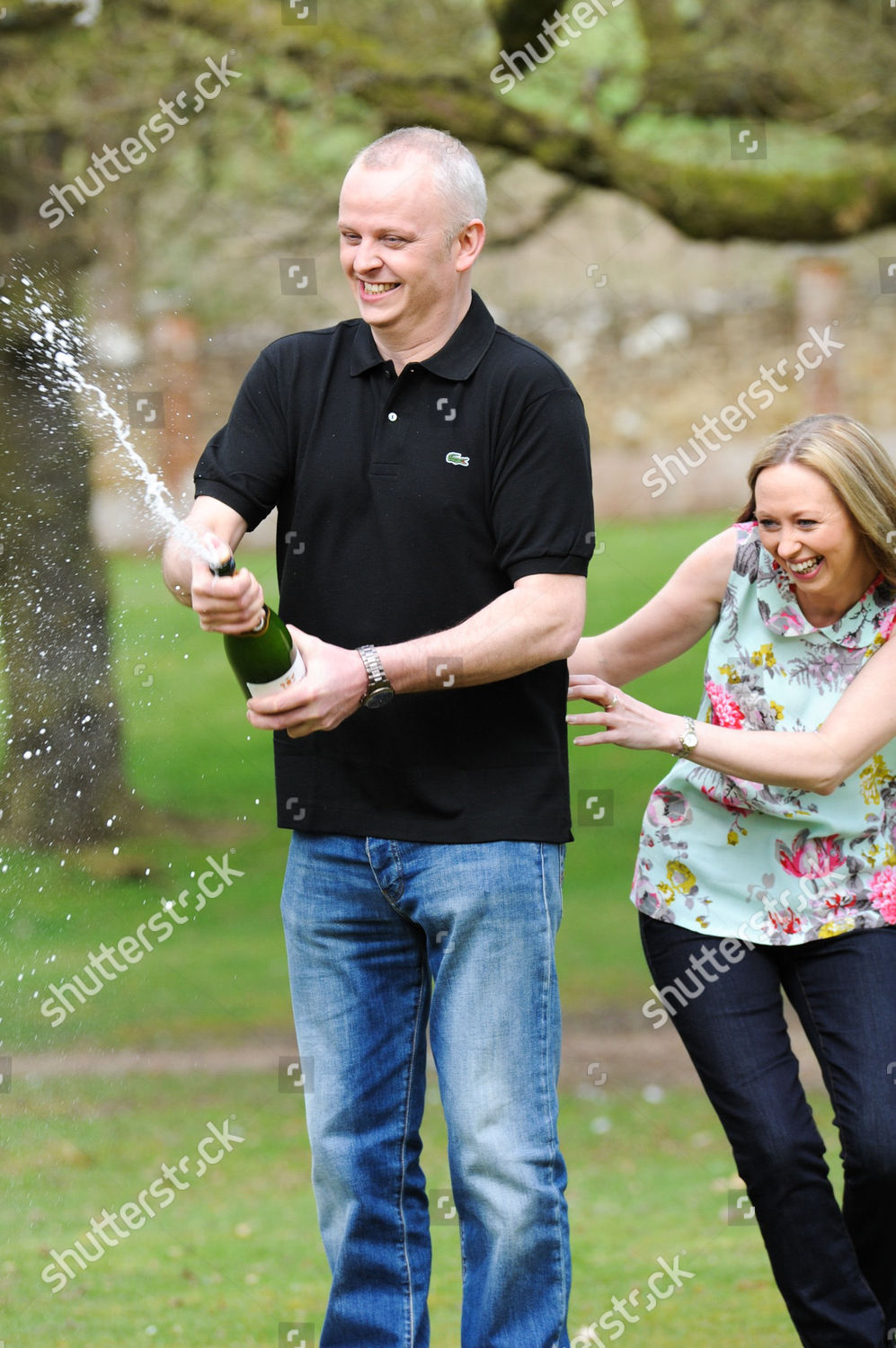 Neil Trotter His Partner Nicky Ottaway Editorial Stock Photo - Stock ...
