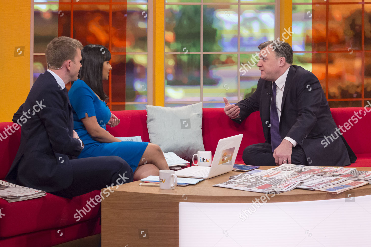 Presenters Matt Barbet Ranvir Singh Ed Editorial Stock Photo - Stock ...