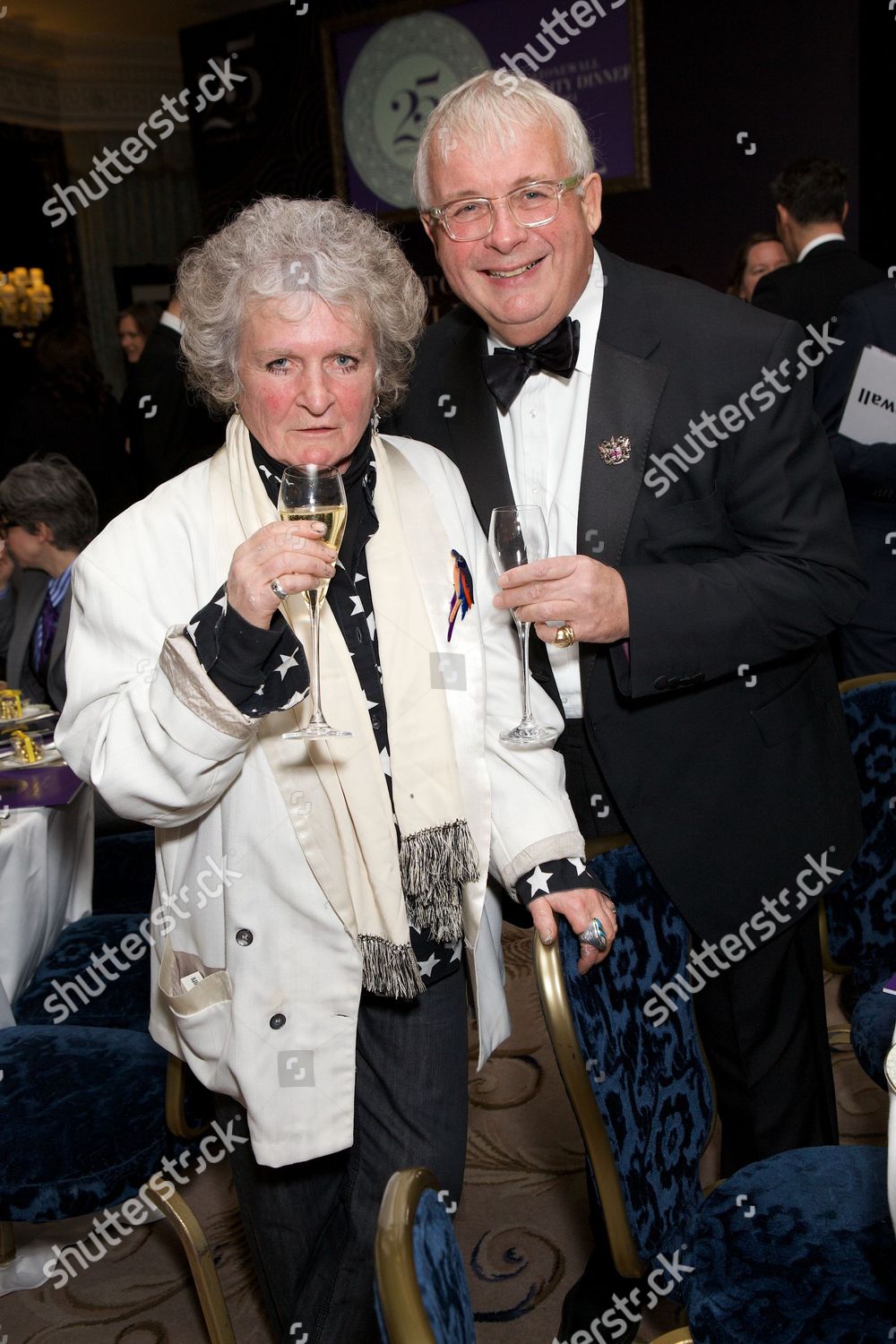 Maggi Hambling Christopher Biggins Editorial Stock Photo - Stock Image ...