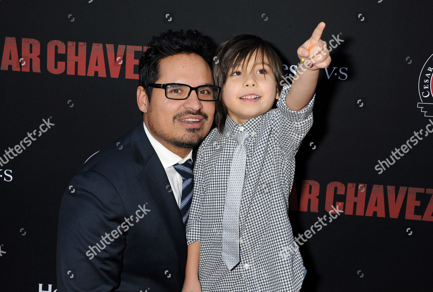 Michael Pena Son Roman Pena Editorial Stock Photo - Stock Image ...
