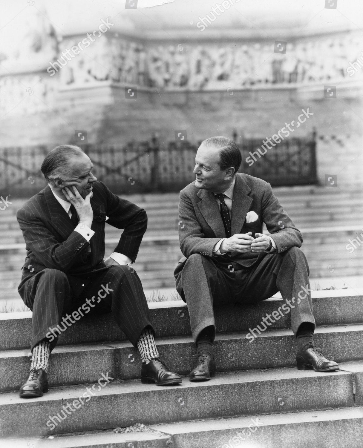 Osbert Lancaster Sir Kenneth Clark Editorial Stock Photo - Stock Image ...