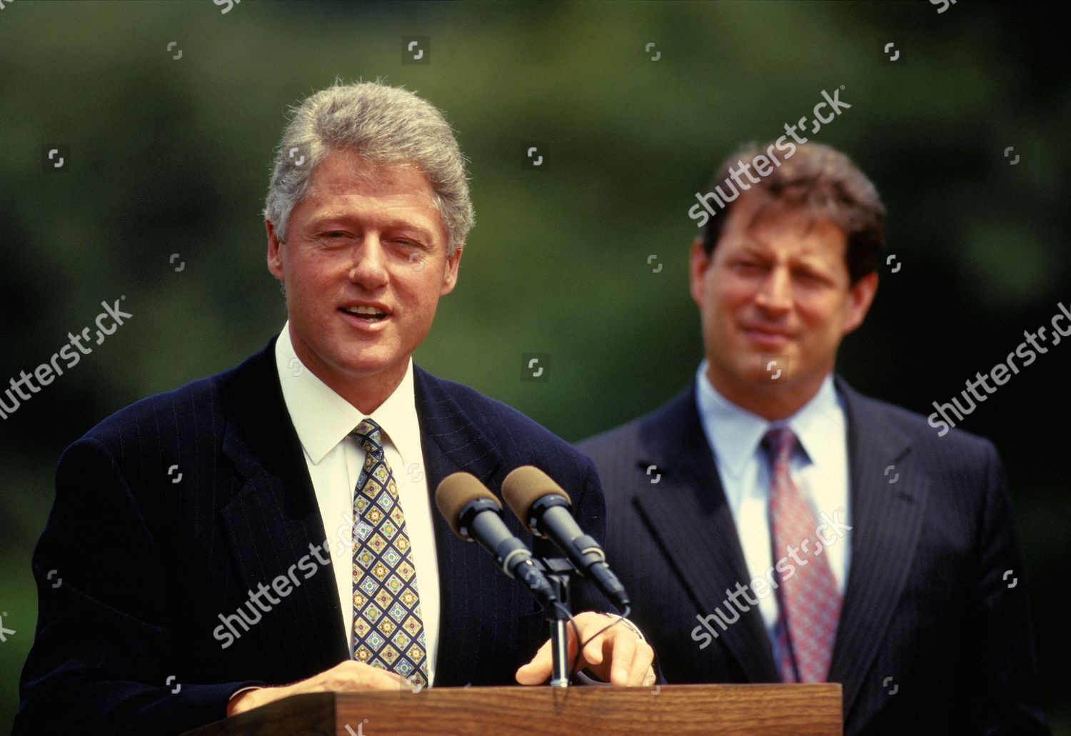 President Bill Clinton Vice President Albert Editorial Stock Photo ...
