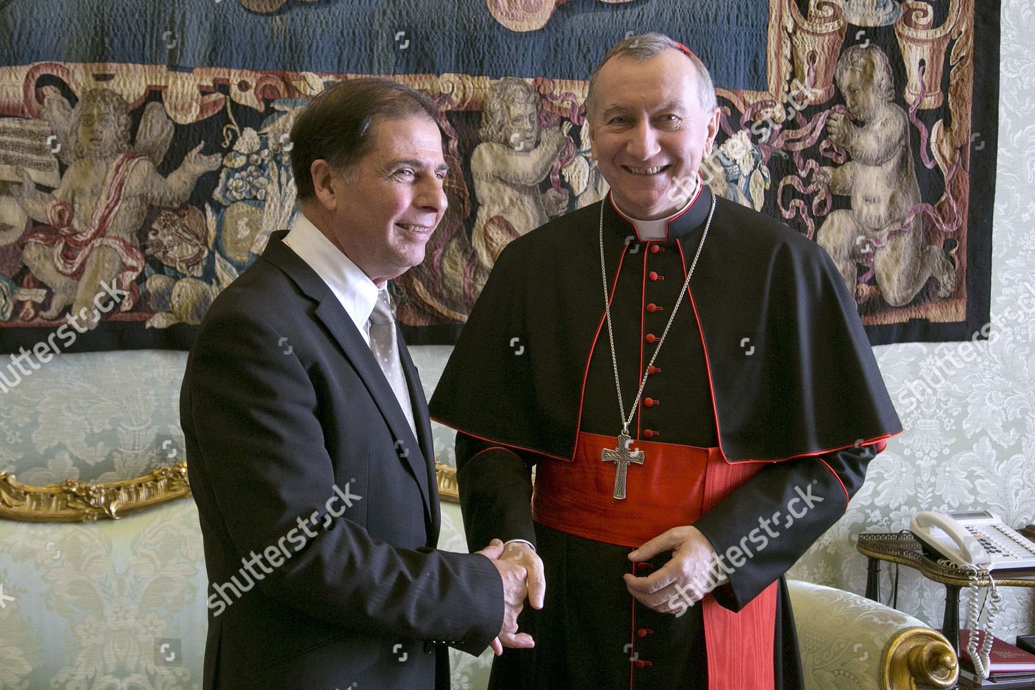 Archbishop Vatican Secretary State Pietro Parolin Editorial Stock Photo ...