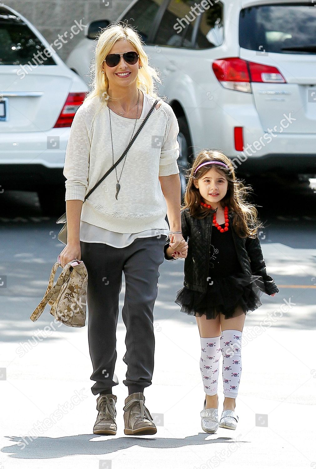 Sarah Michelle Gellar Daughter Charlotte Grace Redaktionelles Stockfoto