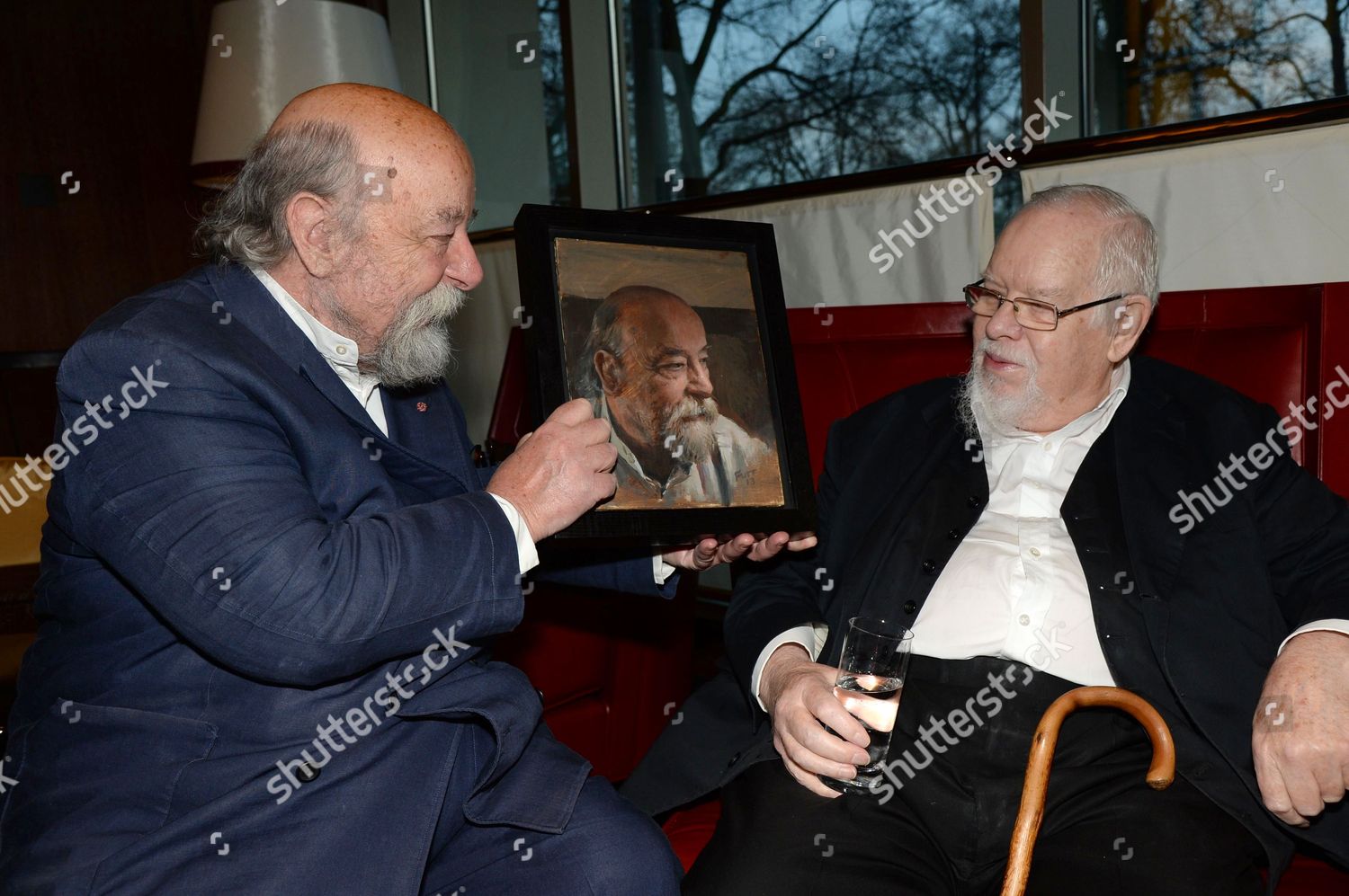 Sir Roy Ackerman Sir Peter Blake Editorial Stock Photo - Stock Image ...