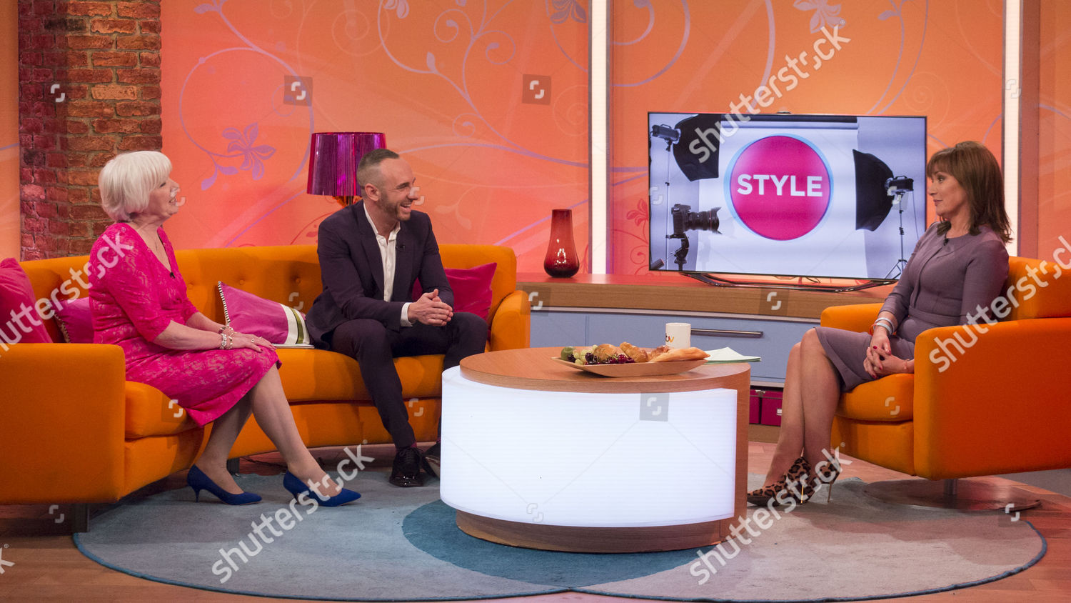 Mark Heyes Lorraine Kelly Her Mother Editorial Stock Photo - Stock ...