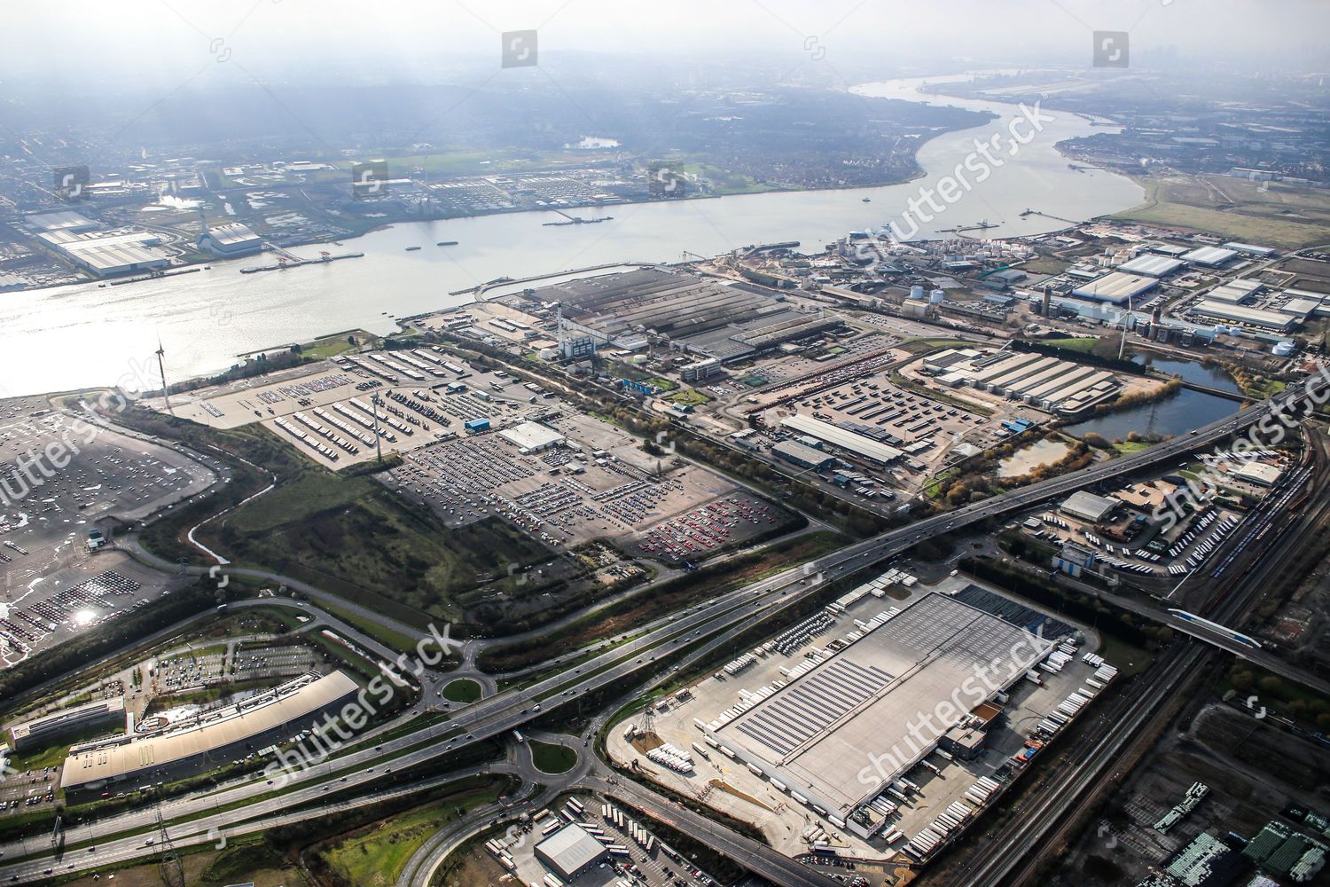 Ford Car Plant Dagenham Editorial Stock Photo - Stock Image | Shutterstock