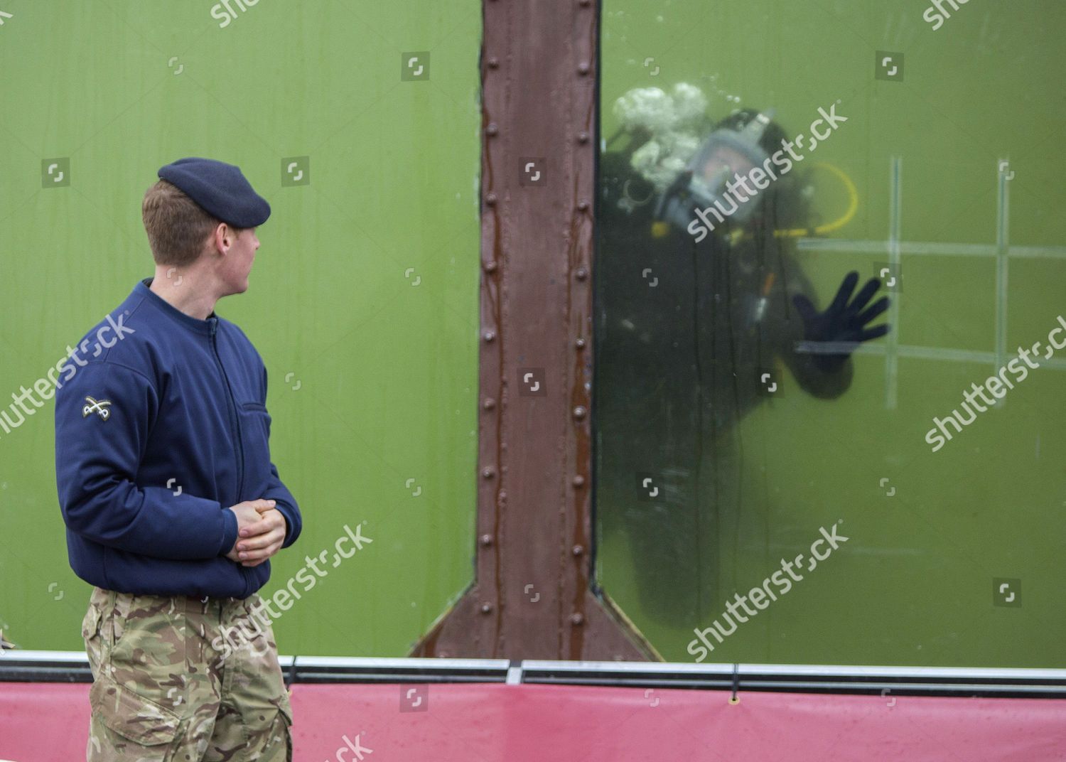 Members Royal Engineers Diving Team Display Editorial Stock Photo ...