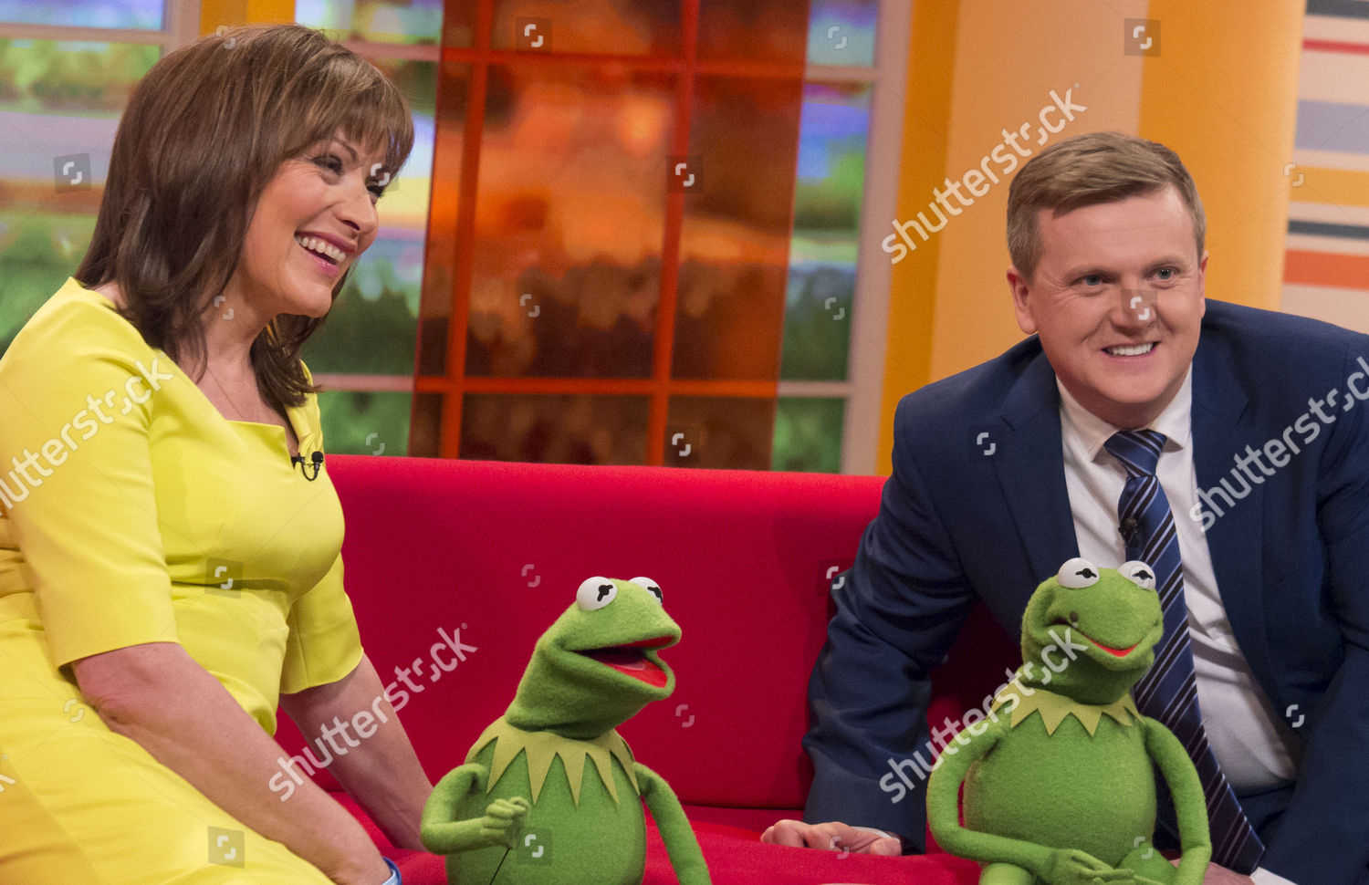 Lorraine Kelly Kermit Constantine Mole On Editorial Stock Photo - Stock ...