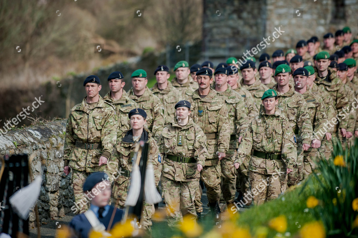 236 Signal Squadron Make Their Way Editorial Stock Photo - Stock Image ...