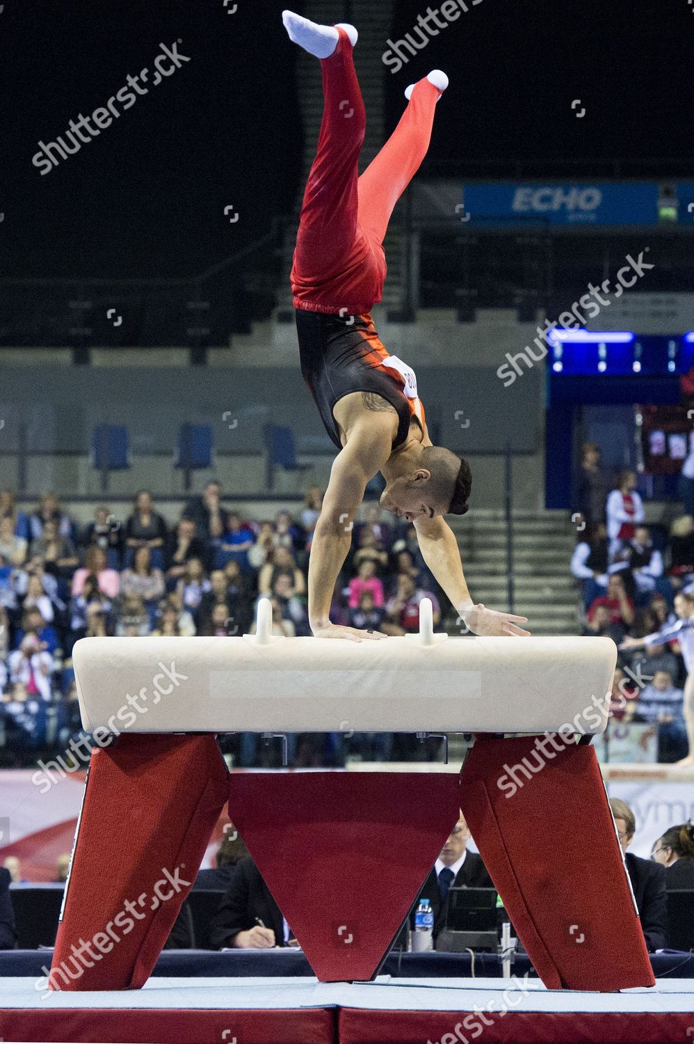 Louis Smith Mbe Competes On Pommel Editorial Stock Photo - Stock Image ...