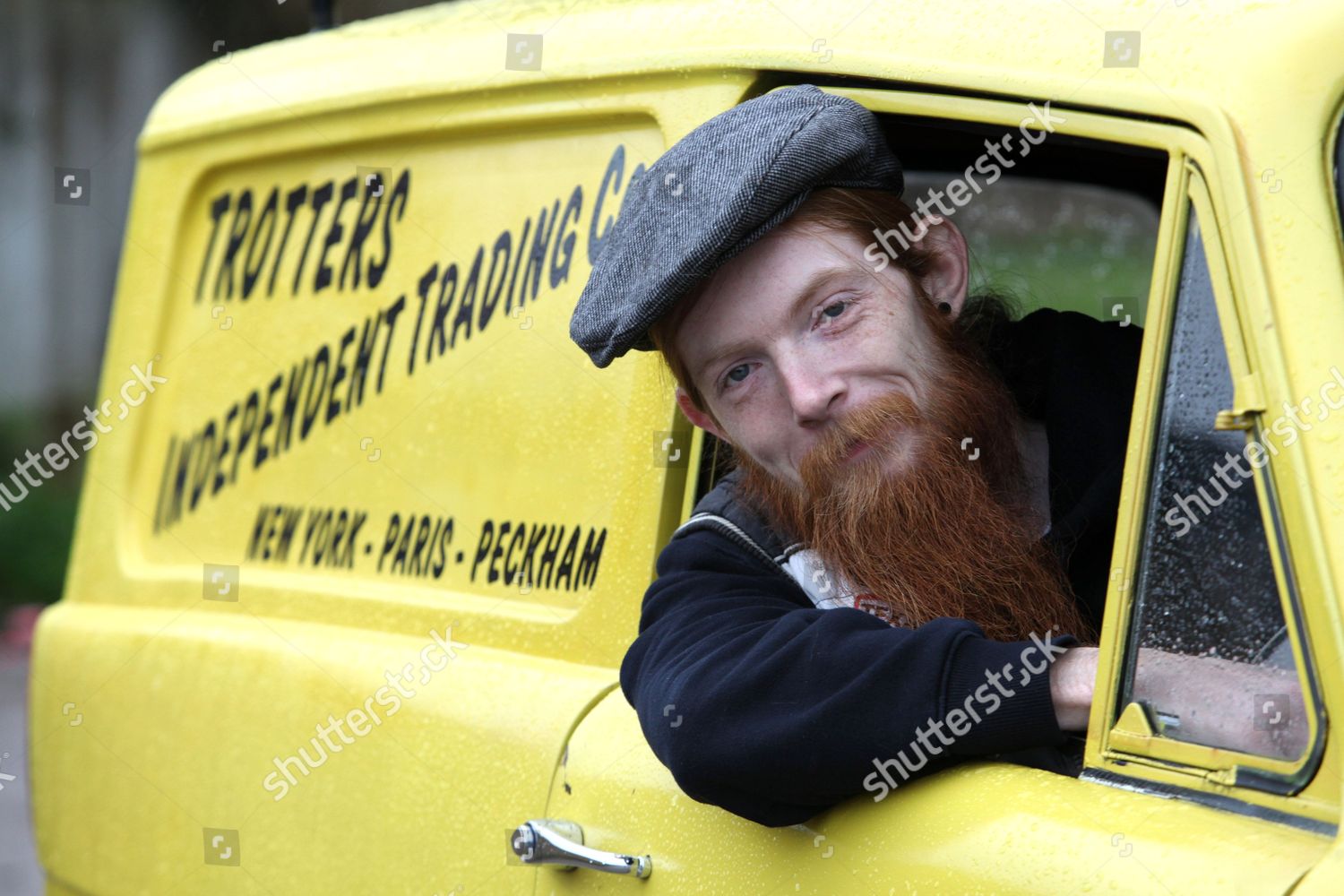 DAN CLIFT HIS CONVERTED 1973 RELIANT Editorial Stock Photo - Stock ...