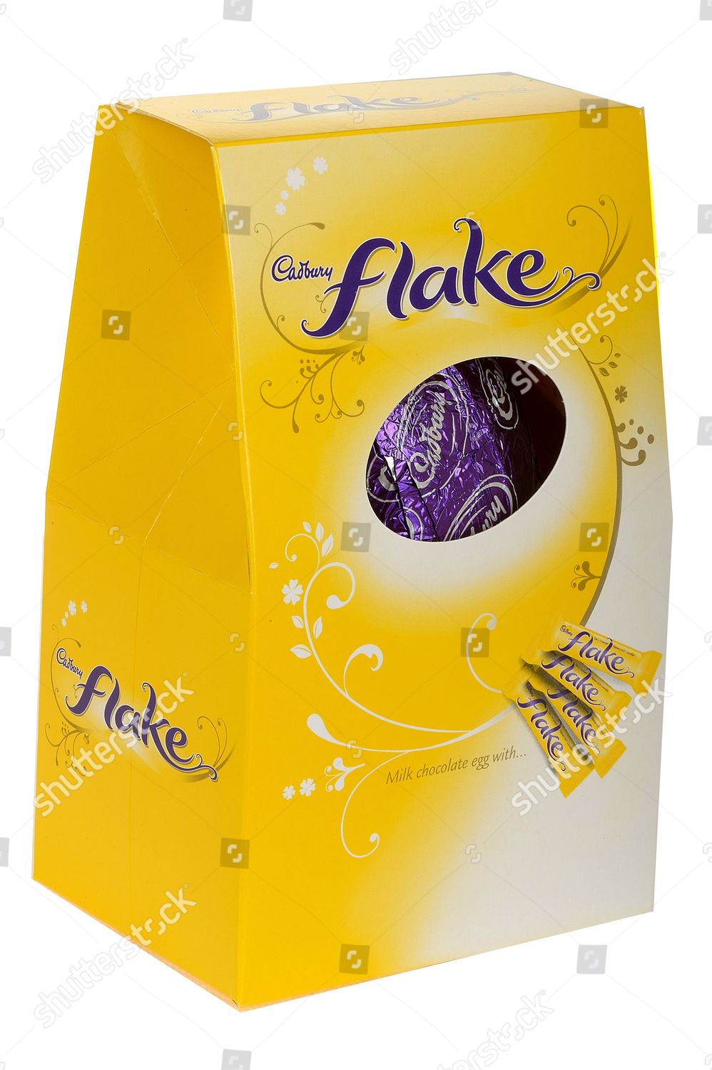 Cadbury Flake Chocolate Easter Egg Editorial Stock Photo - Stock Image ...