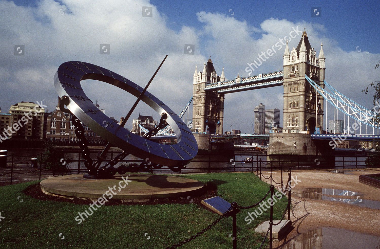 Tower Bridge Sundial London England Editorial Stock Photo - Stock Image ...