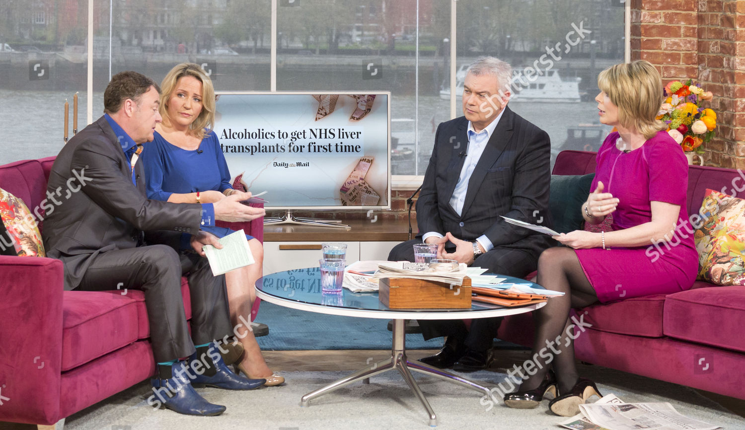 Paul Ross Clare Muldoon Eamonn Holmes Editorial Stock Photo - Stock ...