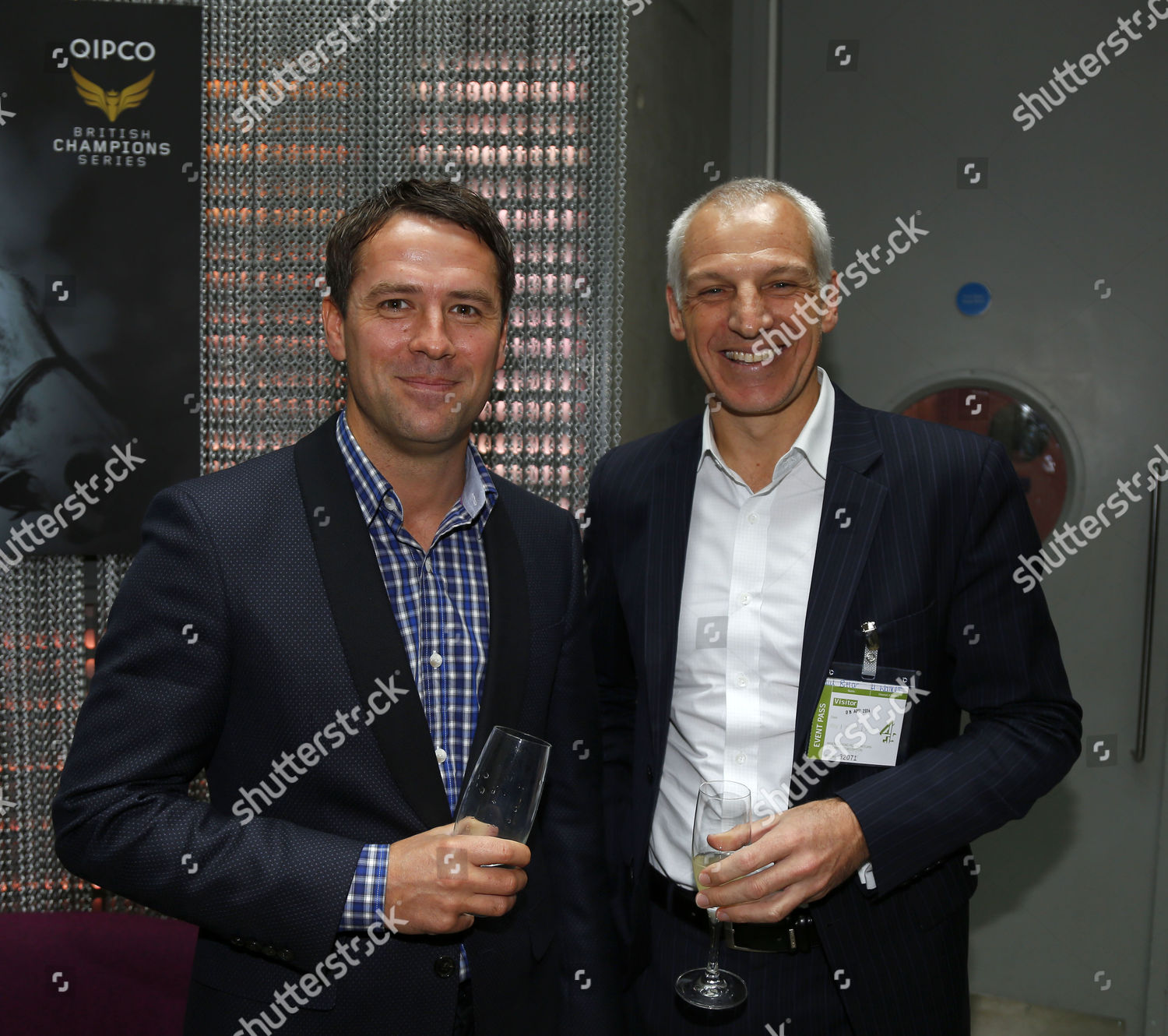 Michael Owen Paul Bittar Launch Qipco Editorial Stock Photo - Stock ...