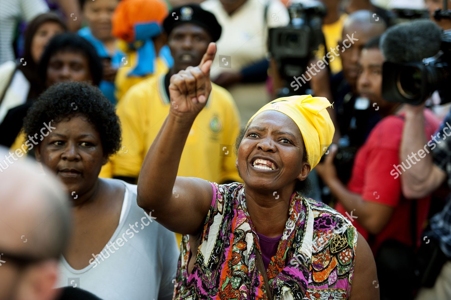 Members Anc Womens League Protest Outside Editorial Stock Photo - Stock ...