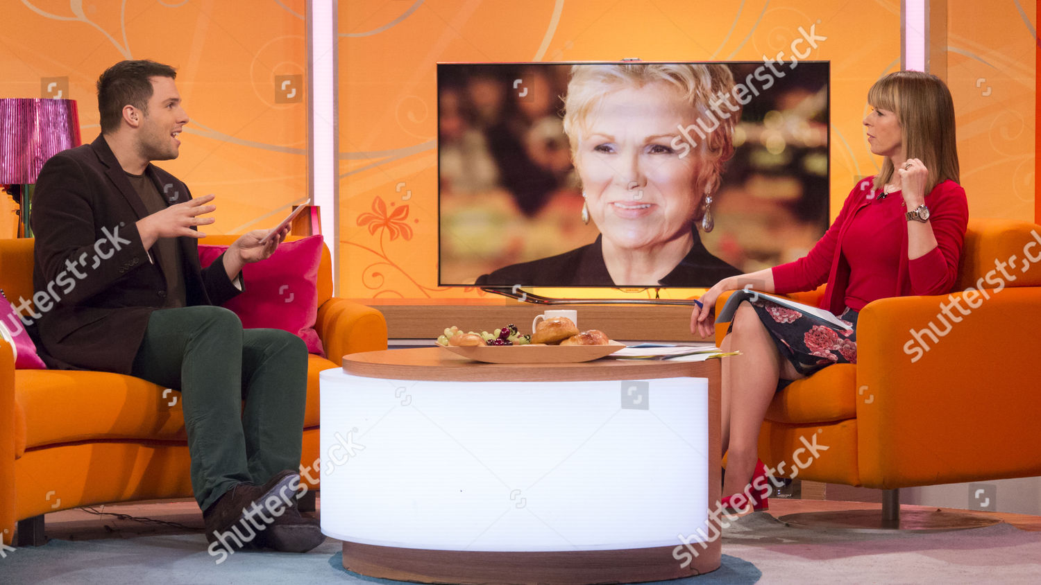 Dan Wootton Kate Garraway Editorial Stock Photo - Stock Image ...