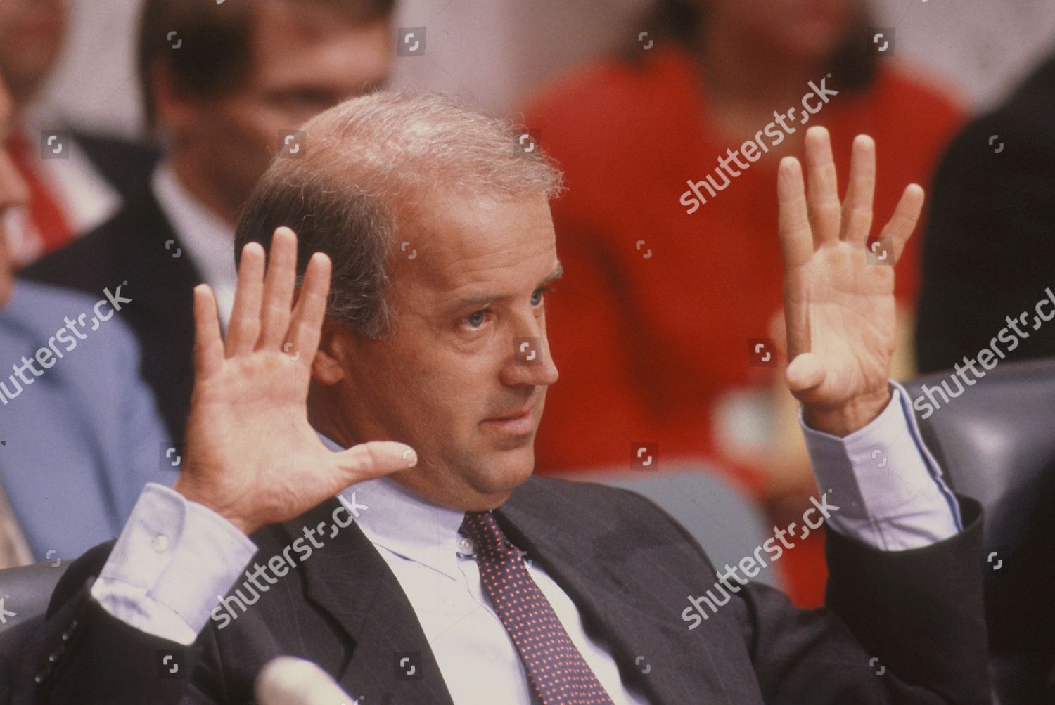 Senator Joe Biden Chairman Senate Judicary Editorial Stock Photo ...