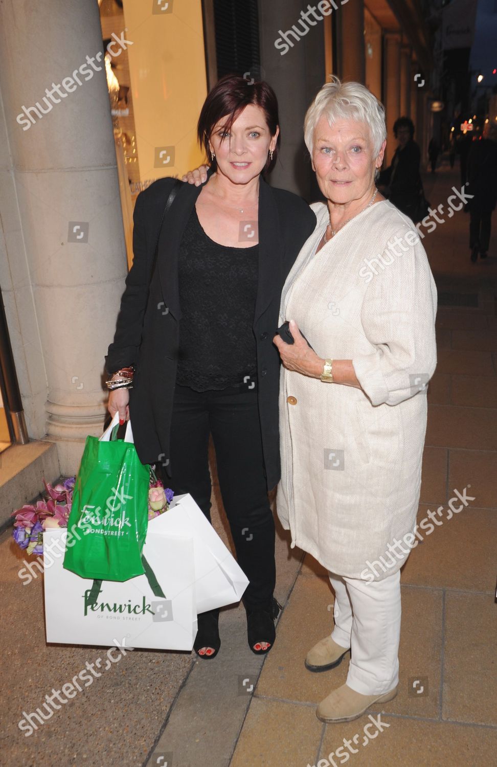 Finty Williams Judi Dench Editorial Stock Photo - Stock Image ...