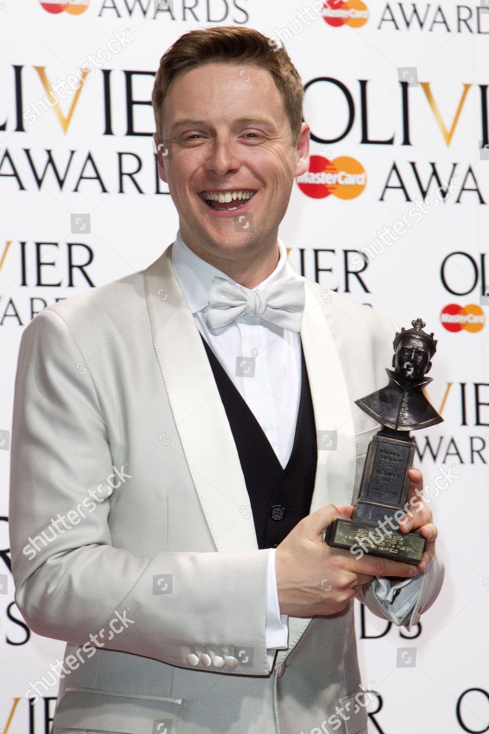 Stephen Ashfield Accepts Award Best Performance Editorial Stock Photo ...