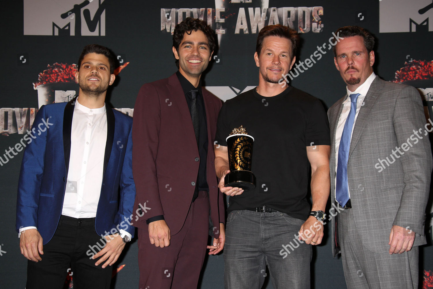 Jerry Ferrara Adrian Grenier Mark Wahlberg Editorial Stock Photo - Stock Image | Shutterstock