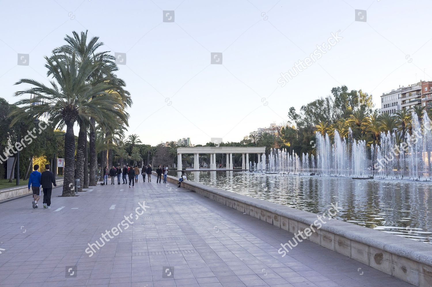 Turia River Gardens Jardin Del Turia Editorial Stock Photo - Stock ...