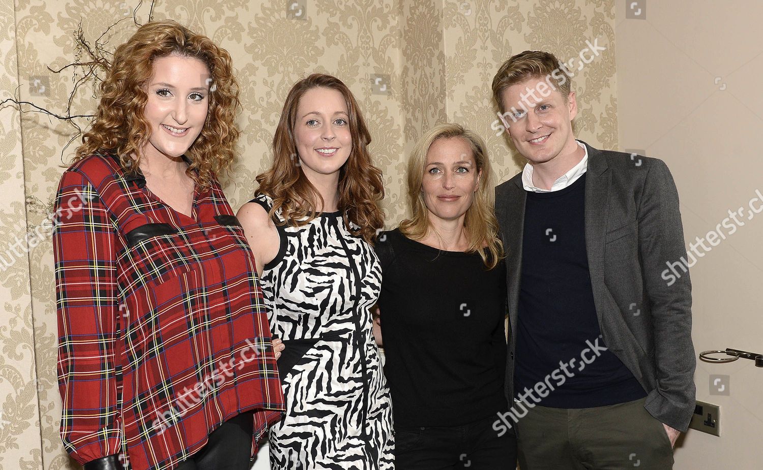 Bronagh Waugh Deborah Mccarthy Gillian Anderson Editorial Stock Photo ...