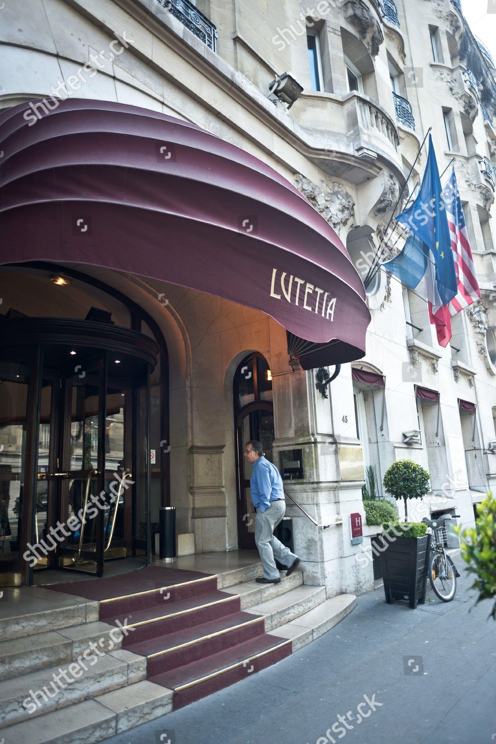 Lutetia Hotel Paris France Editorial Stock Photo - Stock Image ...