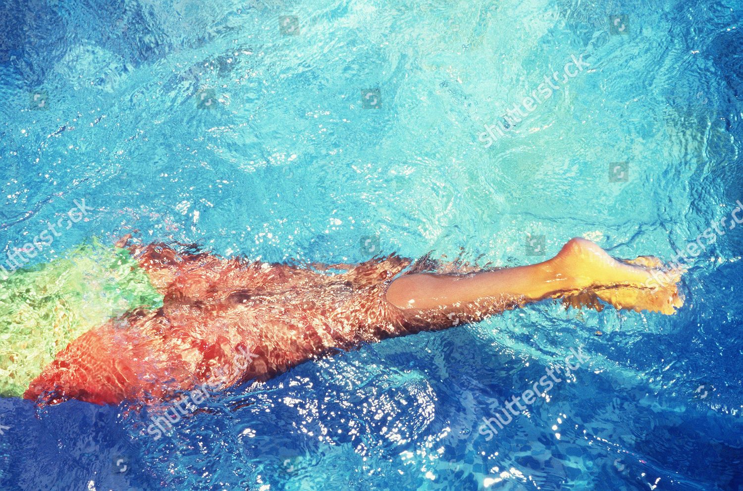 Woman Swimming Through Water Model Released Editorial Stock Photo ...