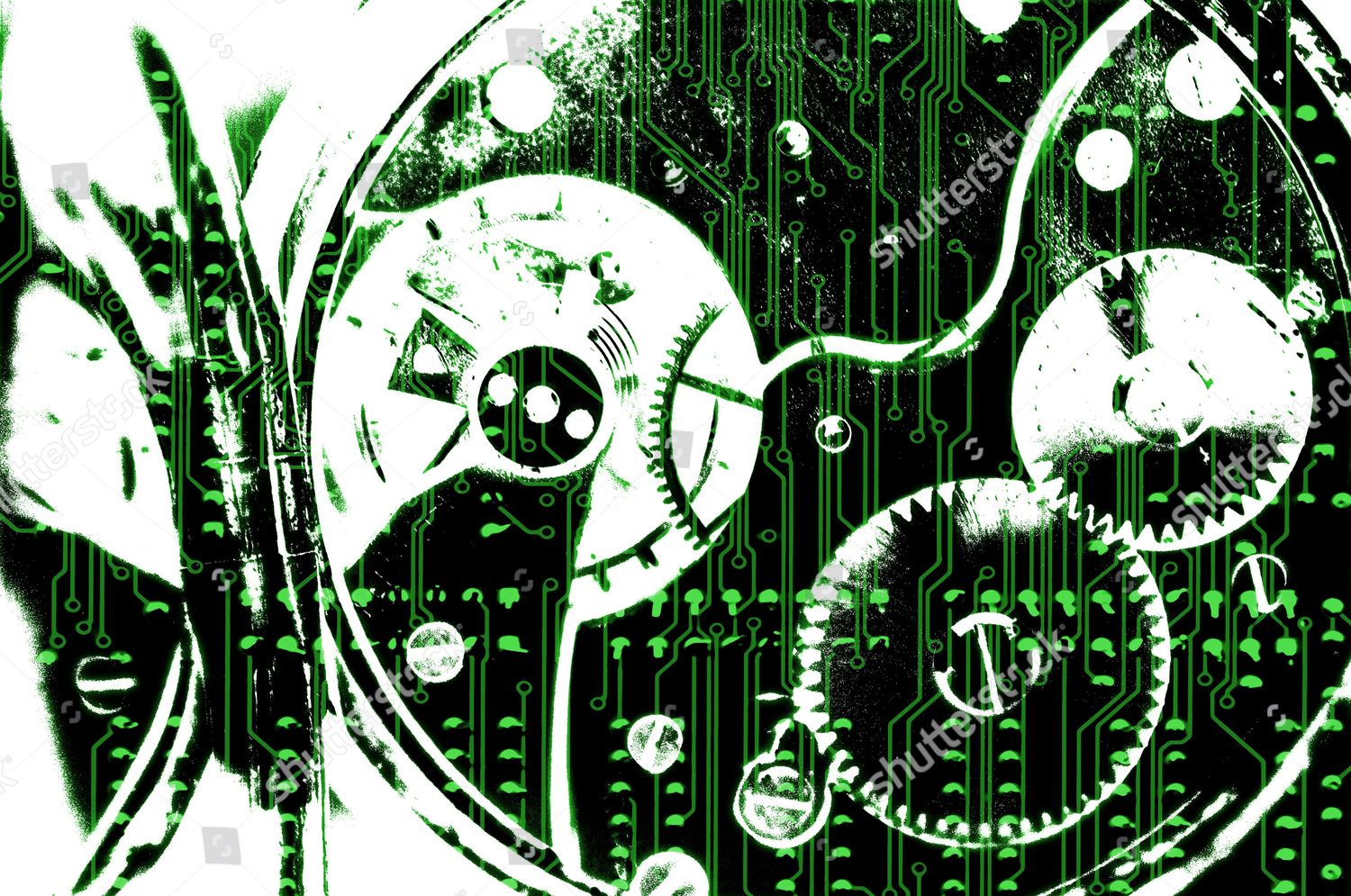 Clockwork Illustration Editorial Stock Photo - Stock Image | Shutterstock