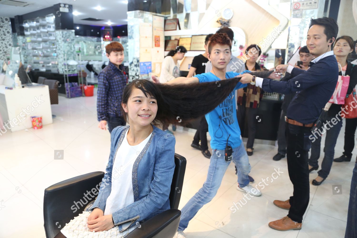 Li Qing Shows Off Her 16m Editorial Stock Photo - Stock Image ...